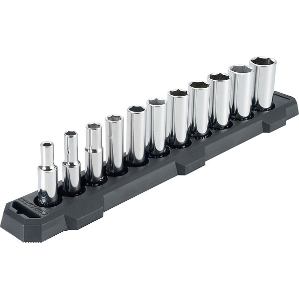 Craftsman Socket Set, 3/8" Drive, Chrome, SAE, 11 pcs. CMMT12044 | Zoro