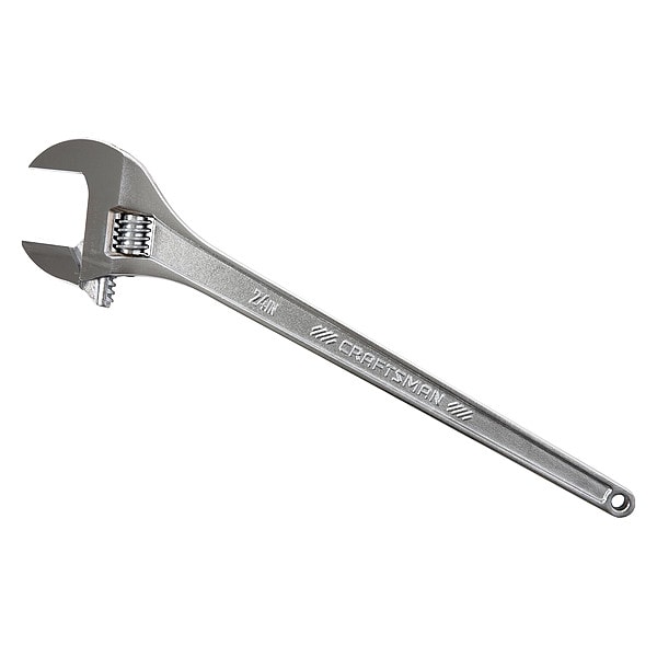 Craftsman Adjustable Wrench, 2 7/16" Jaw Capacity CMMT81627 | Zoro
