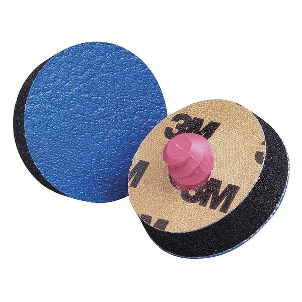 3M Sanding Pad, 1-1/4in Small Button, 100/pk 28584 | Zoro
