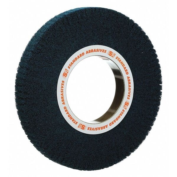 Standard Abrasives Buff&Blend Flap Brush 12inx1-3/16inx5in A/O VFN Hard ...