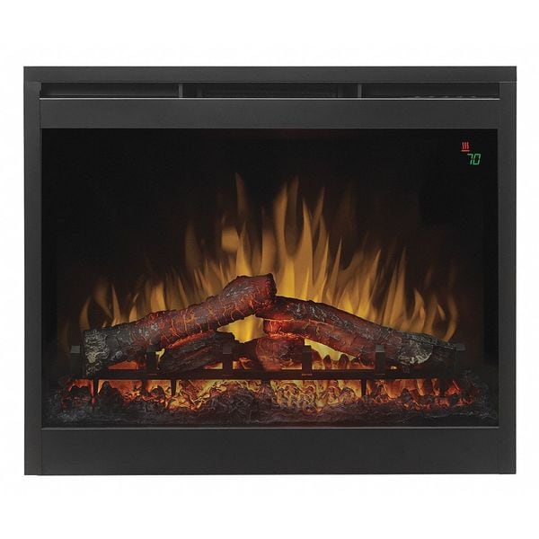 Dimplex Electric Firebox, 27" Width, Logs Media DFR2651L | Zoro