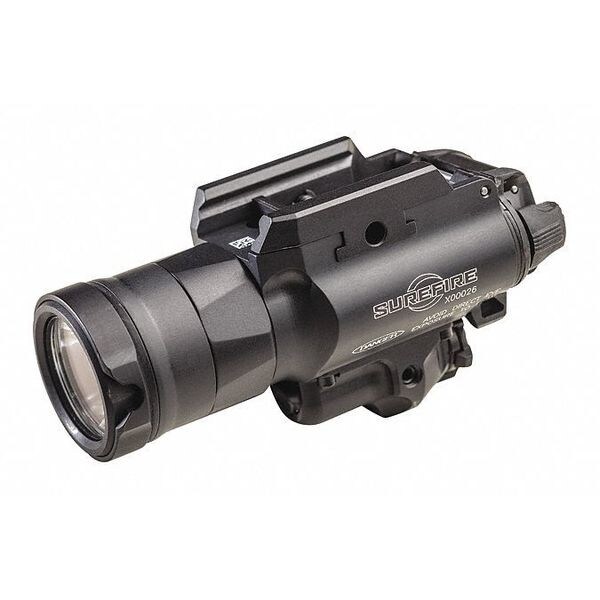 Surefire LED Laser Tactical Handheld Flashlight, 1000 lm X400UH-A-GN | Zoro