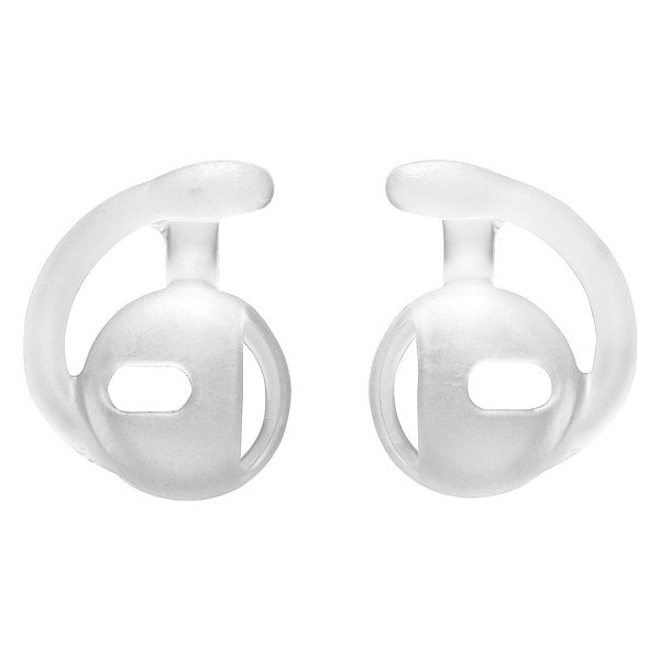 Surefire EarLocks, for Apple Earbuds, Clear, Pair ELA2-CLR-MPR | Zoro