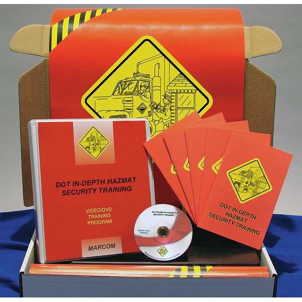 Marcom DVD Training Kit, DOT In-Depth HAZMAT Sec K0001769SO | Zoro