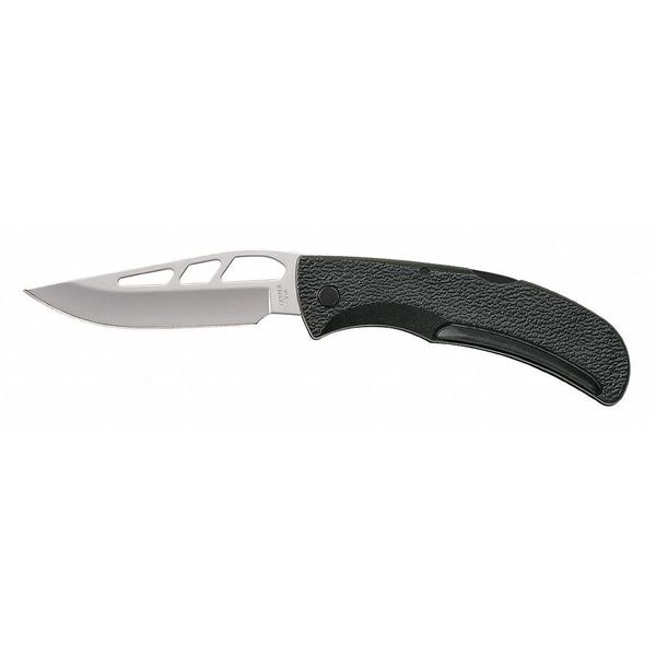 Gerber Folding Knife, Drop Point, 3-1/2In, Black 06701 | Zoro