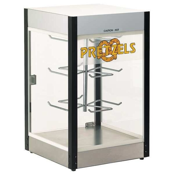Cretors Pretzels Heated Display Case, 1 Shelf E1100 | Zoro