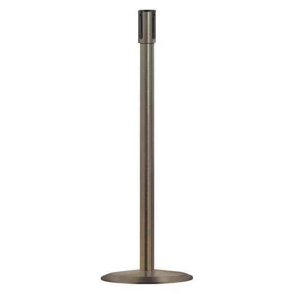 Tensabarrier Receiver Post, 38 In H, Satin Stainless 890U-3S-3S-3S-RCV ...