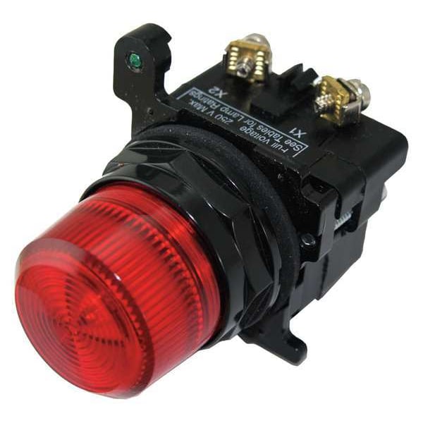 Eaton Cutler-Hammer Pilot Light, LED, 120VAC, Red 10250T197HLRP2A | Zoro