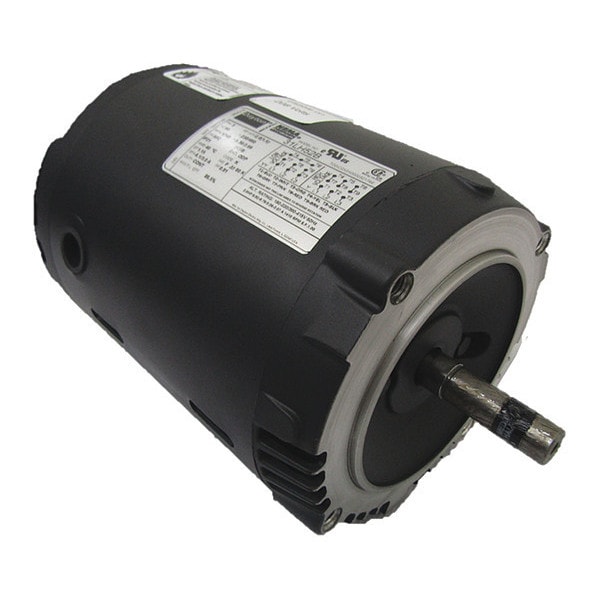 Dayton Three-Phase General Purpose Motor, 2 HP, 56C Frame, 230/460V AC ...