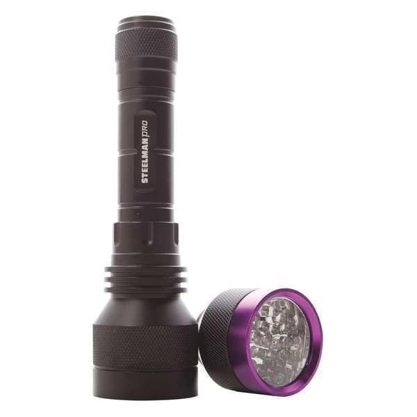 Steelman Black Rechargeable Led Industrial Handheld Flashlight, 700 lm ...
