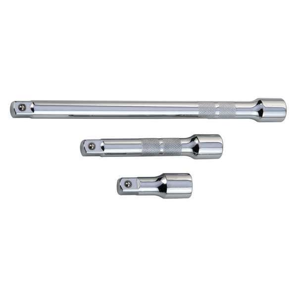 PROTO Socket Extension Set, 1/2", 3 Pieces, 2 1/2 in, 5 in, 10 in ...