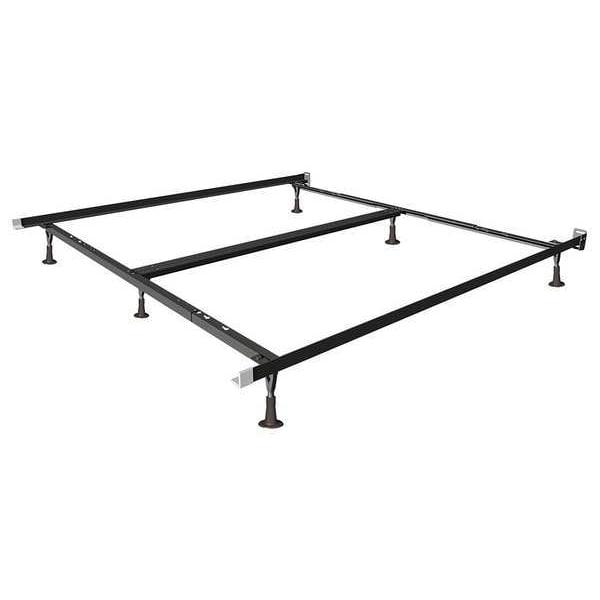 Rize Bed Frame, 70In L x 60In W x 7-1/4In H DQKG6 | Zoro