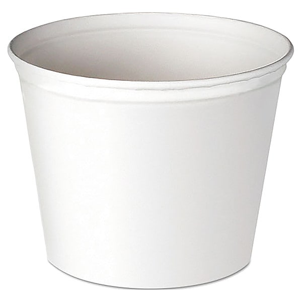 Zoro Select Bucket, Round, 83 fl. oz., Paper, PK100 5T1-N0195 | Zoro
