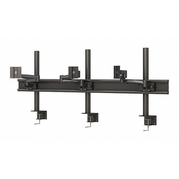 Afc Industries Triple Computer Monitor Stand Desk Clamp 772235G | Zoro