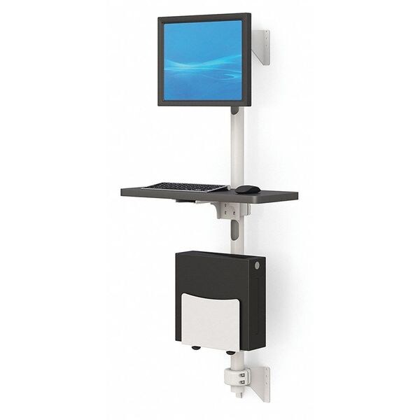 Afc Industries Mounted Pole-Type Computer Workstation 772376G | Zoro