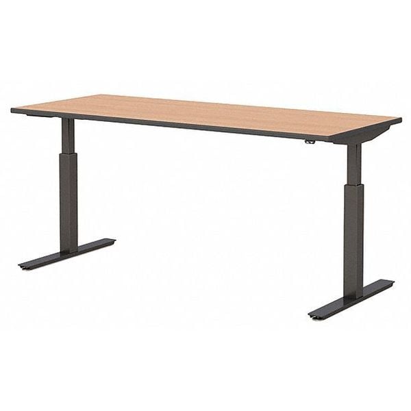 Afc Industries Electric Sit-to-Stand Desk, 72" W x 30" D 772586G | Zoro