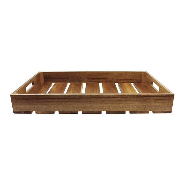 Tablecraft Gastro Serving/Display Crate, Wood, 1:1 CRATE114 | Zoro