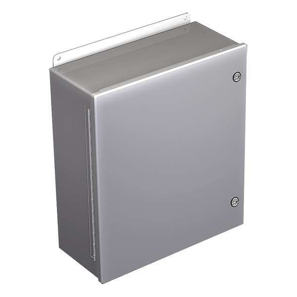 Nvent Hoffman 1/4 Turn Latch Electrical Enclosures, 8 in H, 6 in D, 6 in W, 12, 4, Steel ...