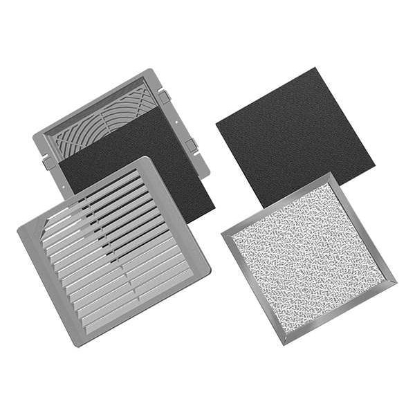 Nvent Hoffman Filter, For Use With 10 in. Fans, PK5 AFLTR10 | Zoro