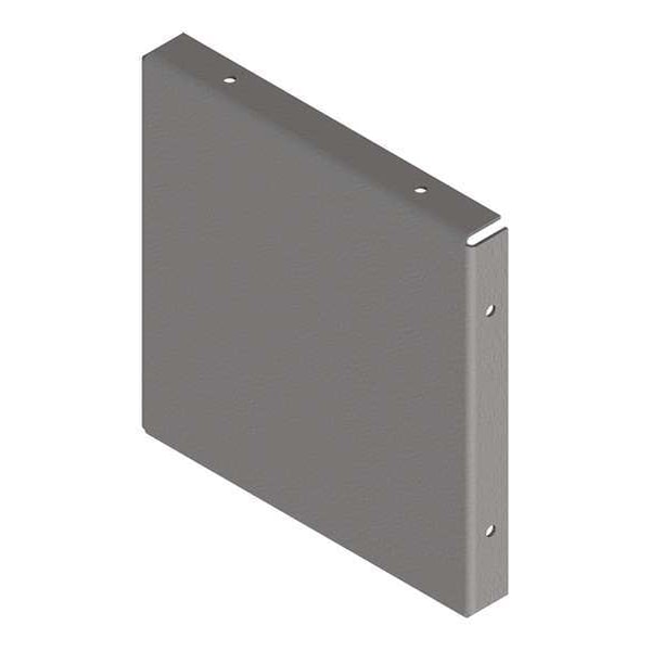 Hoffman Closure Plate,Wireway,Steel,6in.Hx6in.L (F66GCPNK) | Zoro