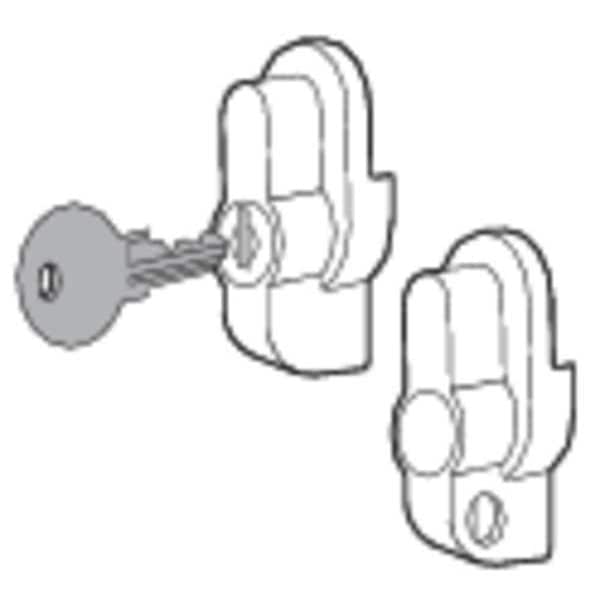 Nvent Hoffman Keylock Kit, Kit Accessory, 316 stainless Steel UUHKL | Zoro