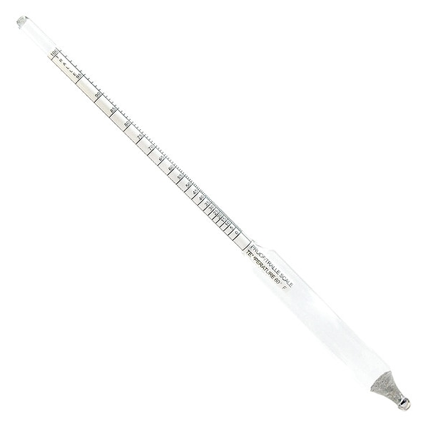 Thermco Hydrometer, Alcohol, 1.0/2.0 GW2510 | Zoro