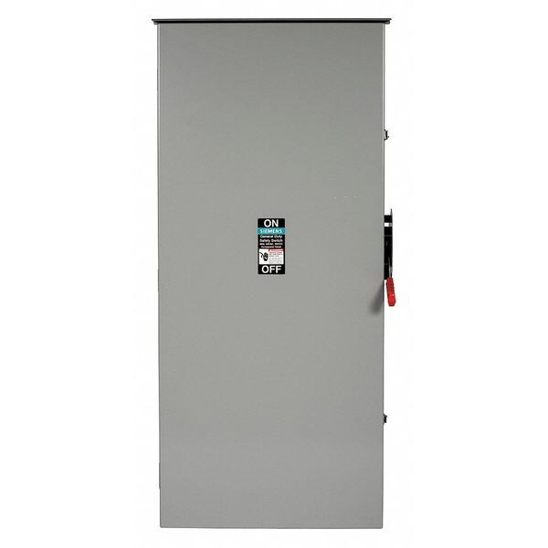 Siemens Fusible Single Throw Safety Switch, Heavy Duty, 600VAC, 3PST ...