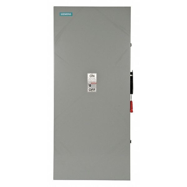 Siemens Fusible Single Throw Safety Switch, General Duty, 240VAC, 3PST ...