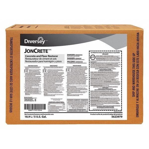 Joncrete Floor Restorer, 5 gal., Fresh 95623979 | Zoro
