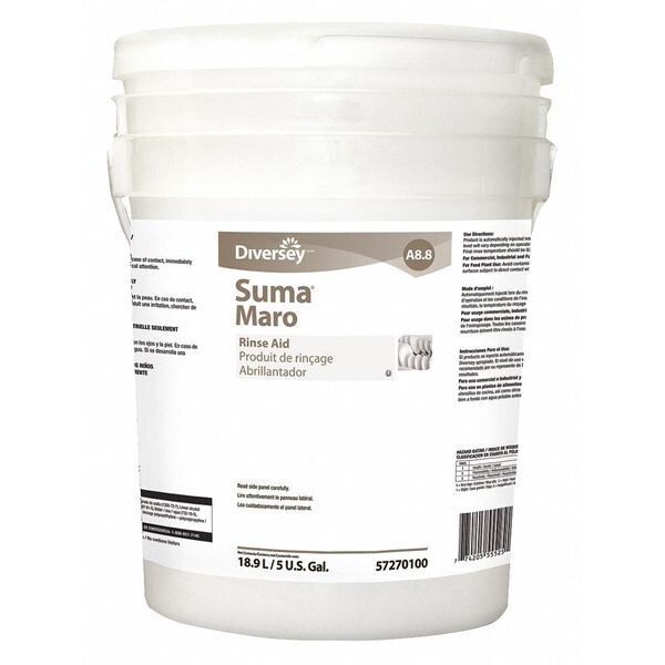 Diversey Rinse Aid, 5 gal., Characteris 57270100 | Zoro
