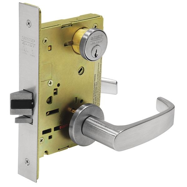 Sargent Lever Lockset, Mechanical, Entrance 8205 LNL 26D | Zoro
