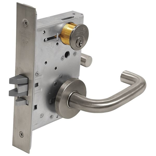 Corbin Russwin Lever Lockset, Mechanical, Storeroom ML2057 LWA 630 | Zoro