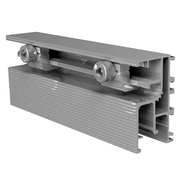 Mounting Systems Heavy Duty Rail Splice, Depth 7.00 In, PK6 720-1026 | Zoro