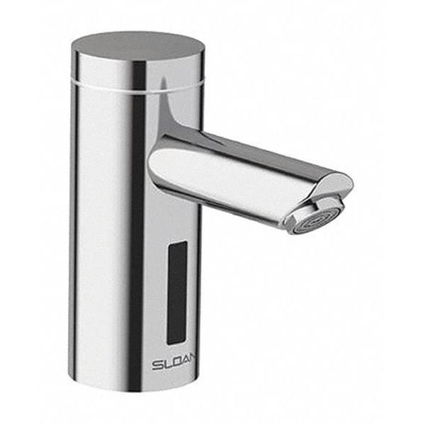 Sloan Sensor Single Hole Mount, 1 Hole Bathroom Faucet, Polished chrome ...