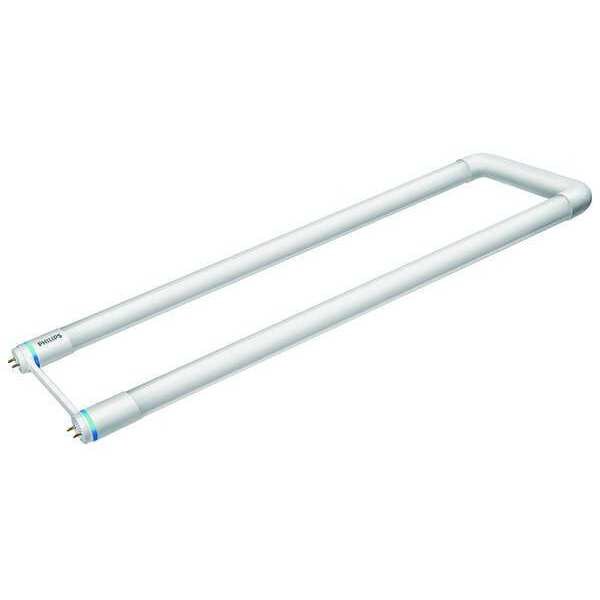 Signify LED Lamp, T8 U-Bend, 17W, 3000K 452664 | Zoro