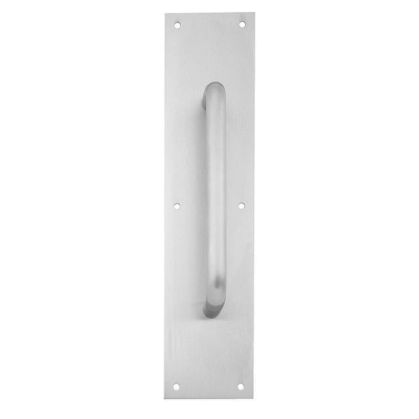 Ives Door Pull Plate, Stainless Steel, 16"L x 4"W, 1.5" Proj. 8302-8 ...