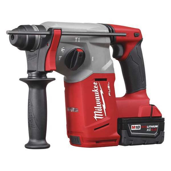 Milwaukee Tool M18 FUEL 1” SDS Plus Rotary Hammer W/ DE Kit 2712-22DE ...