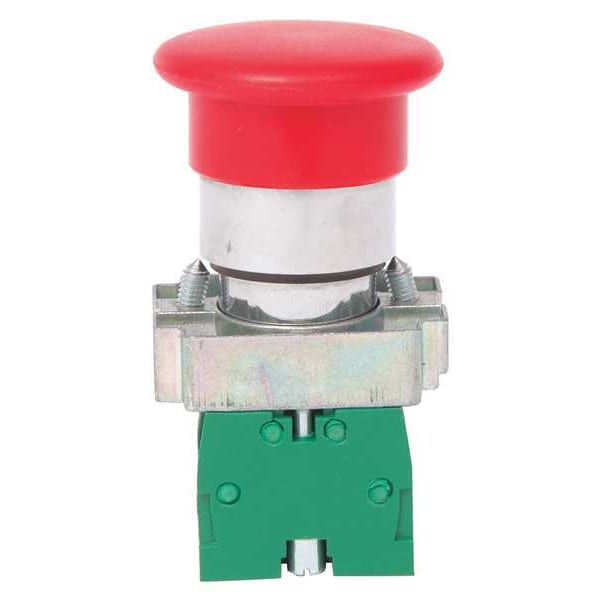 Dayton Push Button Operator, 22 mm, 1NO, Red 32UK34 | Zoro