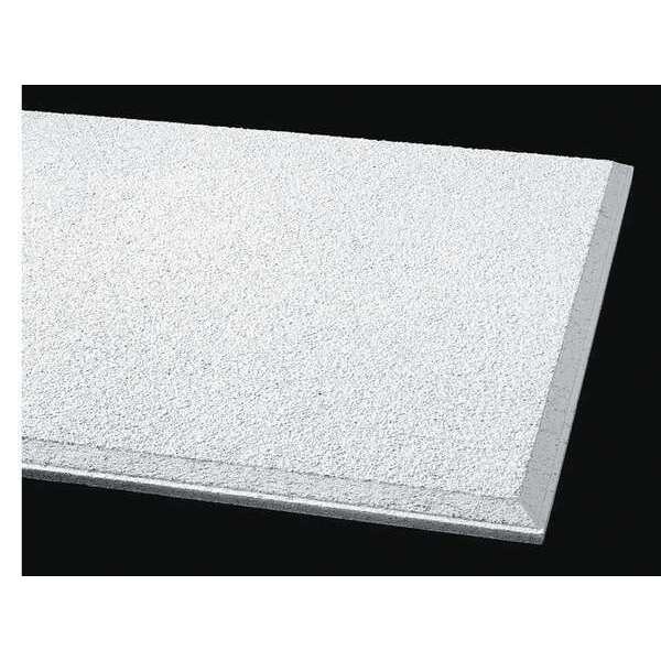 Armstrong Cirrus Ceiling Tile, 24 in W x 24 in L, Square Tegular, 9/16 ...