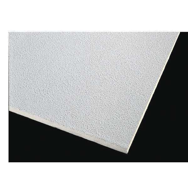 Armstrong Painted Nubby Ceiling Tile, 24 in W x 48 in L, Square Lay-In ...