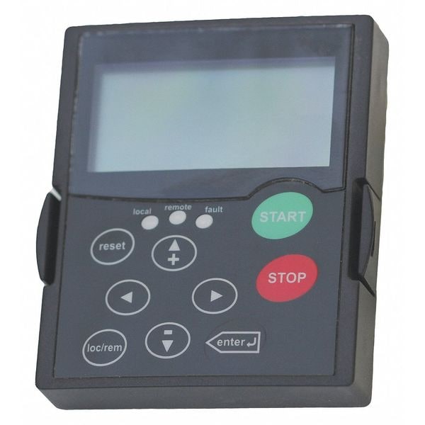 Eaton AC Drive Keypad, Remote, 3 in. D KEYPAD-LOC/REM | Zoro