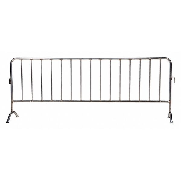 Vestil Crowd Control Interlocking Barrier PRAIL-102-HD-SS | Zoro