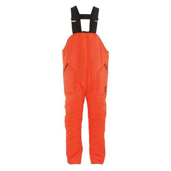 Refrigiwear High Bib Overall Orange 3Xl 0385RHVO3XLL2 | Zoro