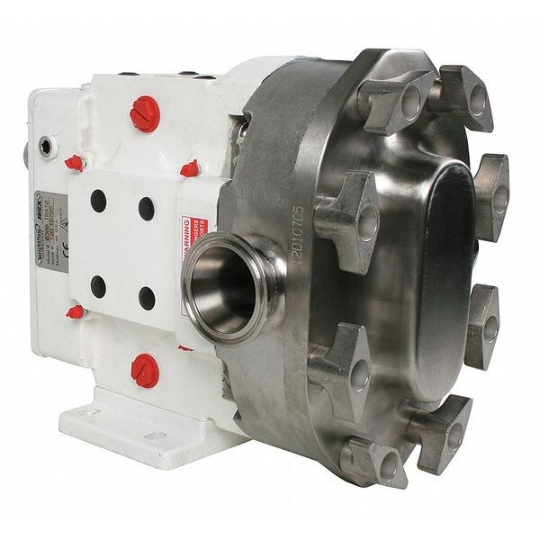 Wright Flow Hygienic CP Pump, Mechanical Seal, 90 gpm 0600 TRA10 | Zoro