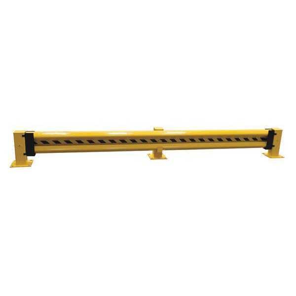 Vestil Guard Rail System - Drop In Rail Yellow GR-H2R-DI-12-YL | Zoro