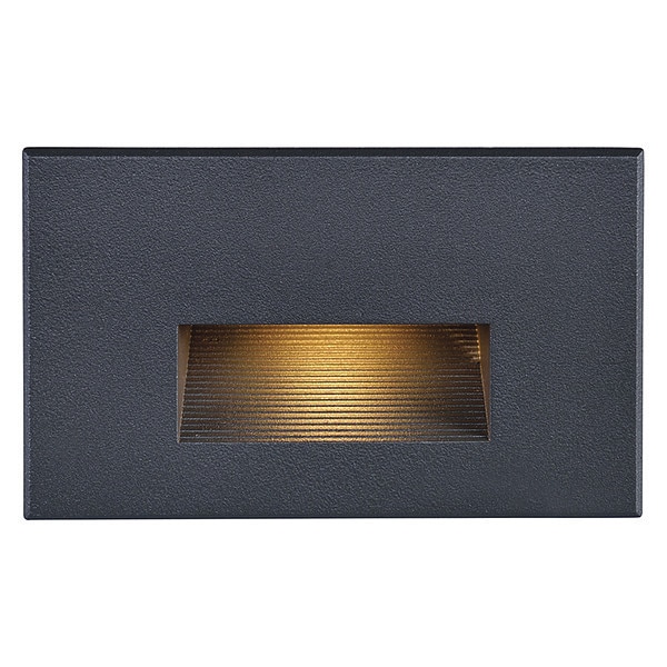 Nuvo LED Horizontal Step-Light - 5W - Bronze Finish - 120V 65-403 | Zoro