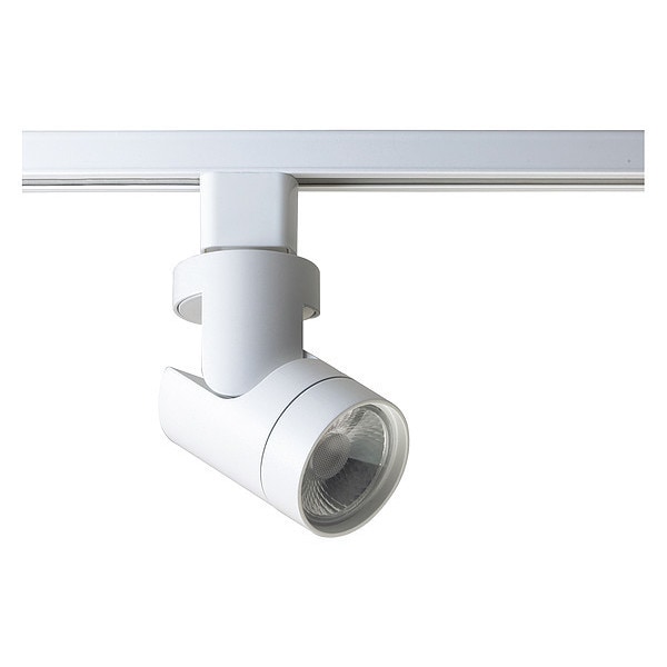 Nuvo 1-Light, LED, 12W Track Head, Barrel, White, 36 Deg. Beam TH433 | Zoro