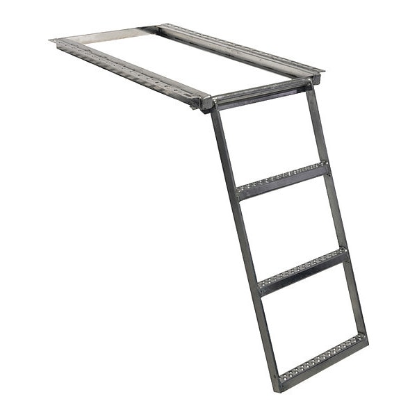 Buyers Products 3-Rung Stainless Steel Retractable Truck Step 5233001 ...