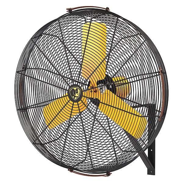 Big Ass Fans Standard-Duty Industrial Fan, Variable Speeds, Black ...