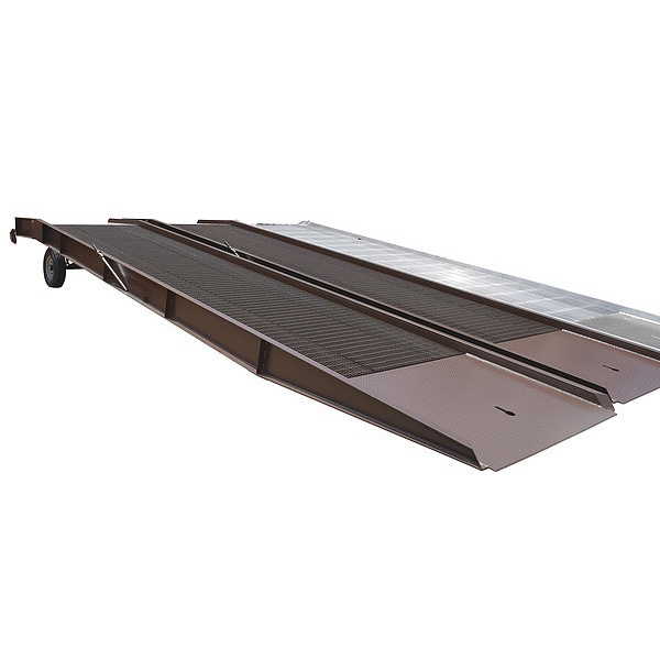 Vestil Portable Hand Crank Steel Yard Ramp YR-30-8536 | Zoro